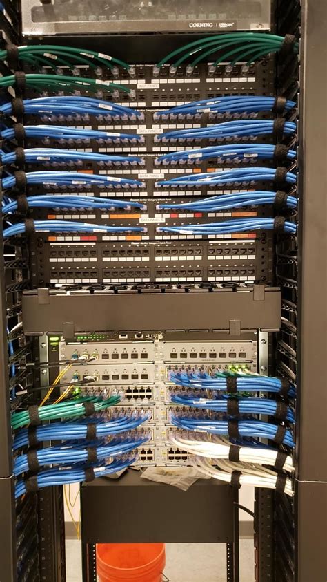 Yet Another Mdf Completed Today Imgur Structured Cabling Network Cable Network Rack