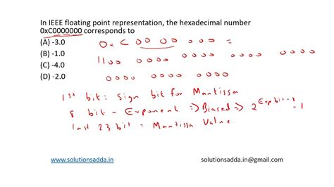 Isro 2017 Dec Dld Number System Ieee Solutions Adda Test