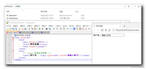 【html】html 表单 ③ label 标签 增大表单触发面积 label 标签包含表单 通过 label 标签的 for