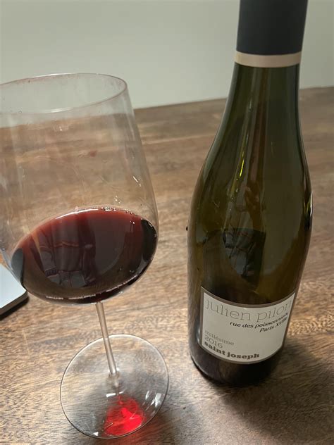 Julien Pilon Saint Joseph Rue Des Poissonniers Rouge 2016 R Wine