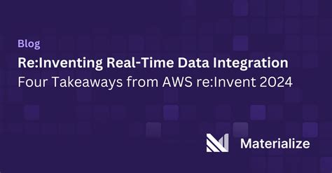 Reinventing Real Time Data Integration
