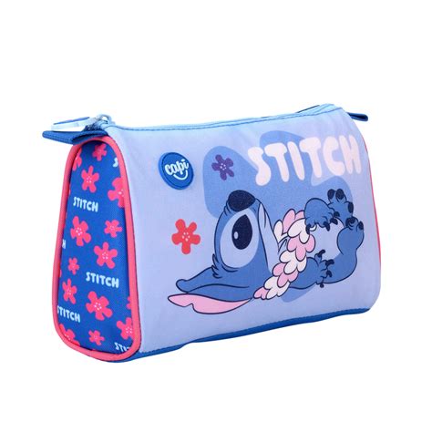 Estuche Triangular Stitch Flower