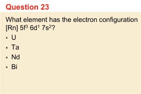 Solved What Element Has The Electron Configuration Rn 5f36 Solved What Element Has The Electron Configuration Rn 5f36