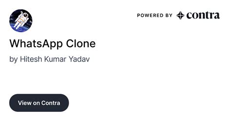 whatsapp clone by hitesh kumar yadav