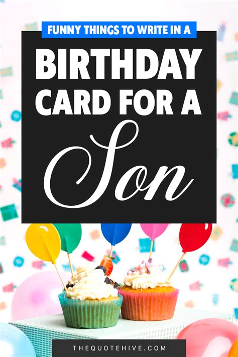 100 Funny Birthday Quotes For Son