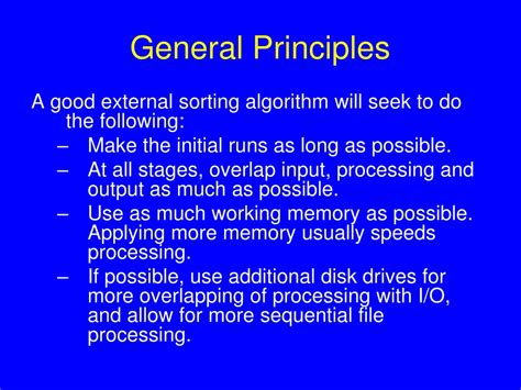 Ppt External Sorting Powerpoint Presentation Free Download Id1971614