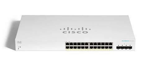 Switch Cisco CBS220 24 Ports Gigabit PoE CBS220 24P 4G