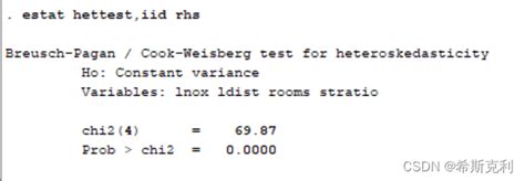 计量经济学及stata应用 陈强 第七章异方差习题7 2 房价回归是否存在异方差数据集hprice2a Csdn博客