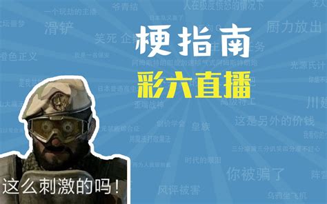 彩六直播是什么梗【梗指南】 梗指南 梗指南 哔哩哔哩视频