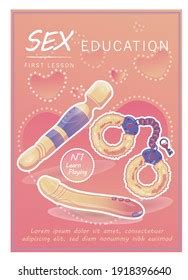 Erotic Poster Sex Toys Handcuffs Vibrators Stock Vector Royalty Free 1918396640 Shutterstock