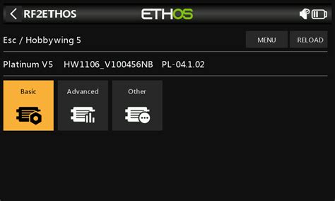 Esc Forward Programming Rotorflight