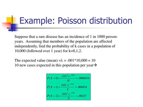 Poisson Distribution Examples And Solutions At Linda Recinos Blog