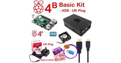 Raspberry Pi Model B GB Basic Kit UK Plug Raspberry Pi Model B GB Basic Kit UK Plug