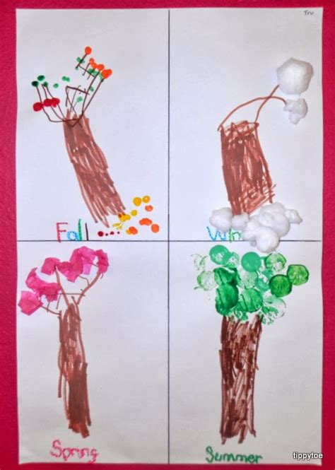 Tippytoe Crafts Seasonal Trees