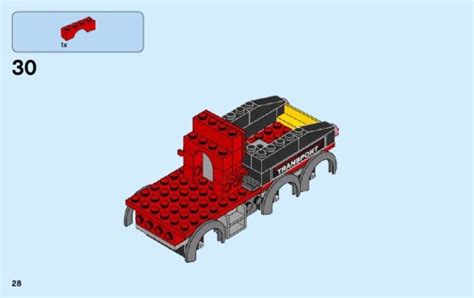 Lego Instructions For Set Heavy Cargo Transport City Traffic
