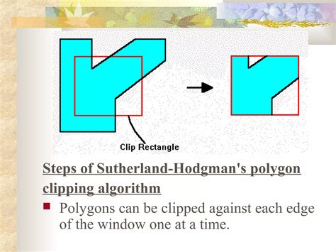 Polygon Clipping Ppt