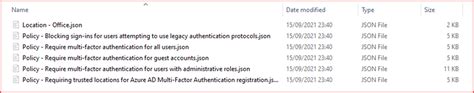 Export And Import Conditional Access Policies Using Graph Api