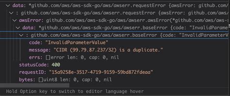 Amazon Web Services Getting An Api Error When Adding Cidrs Into Managed Prefix List On Aws