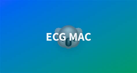 Ecg Mac A Hugging Face Space By Chenjuicy
