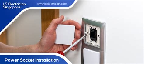 Power Socket Electricity Sockets Power Outlet Installation Replacement