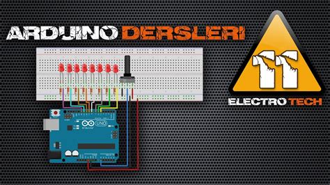 Arduino Dersleri 11 Potansiyometre Ile Hız Kontrol Pratik Kodlar Youtube