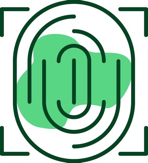 Biometric Authentication Outline Style Icon 53299090 Vector Art At Vecteezy