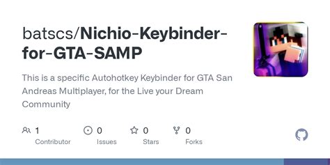 Github Batscs Nichio Keybinder For Gta Samp This Is A Specific