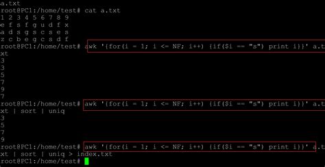 linux中提取包含指定字符的列 小鲨鱼 博客园