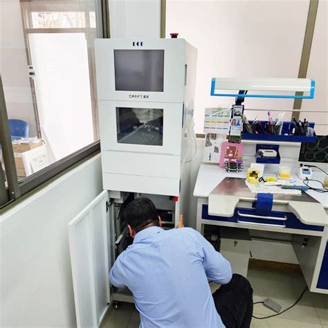 업체포럼 Dof Cad Cam 올인원 가공기 Craft 5x 칠레 기공소 설치