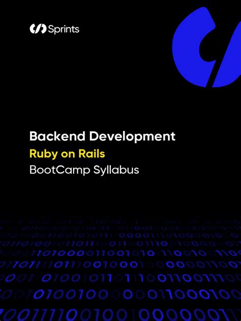 Backend Ror Bootcamp Sprints Pdf