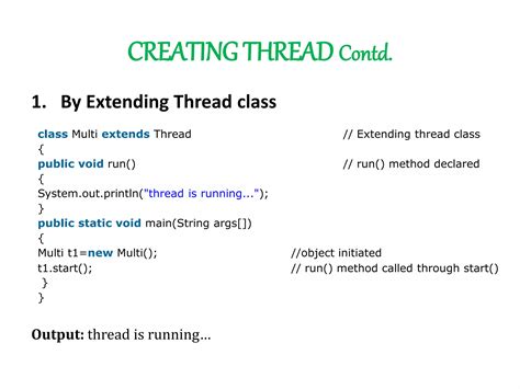 Multi Threading In Java Ppt