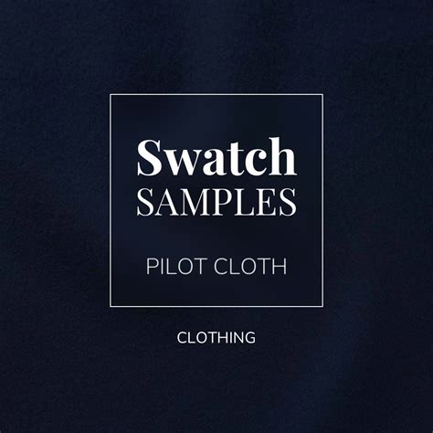 Swatch Sample Pilot Cloth Fabric · Baize And Wool Fabrics