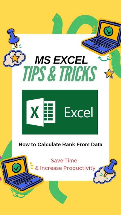 Excel Tricks Calculate Rank With Ease Excelshorts Exceltips Youtube