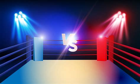 권투 링 경기장 및 투광 조명 벡터 디자인 밝은 경기장 경기장 조명 레슬링 격투기에 대한 스톡 벡터 아트 및 기타 이미지 레슬링 격투기 0명 가득 찬 Istock