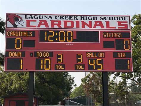 Laguna Creek High School Nevco