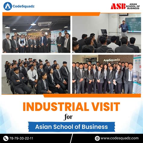 an incredible day at codesquadz with the bright minds from asian school of business noida 🌟