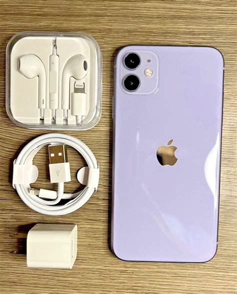 Apple Iphone 11 64gb Purple Unlocked A2111 Cdma Gsm 2024