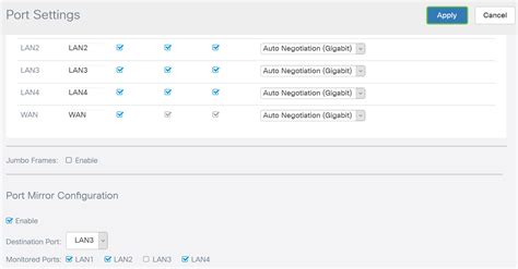 Configuring Port Settings On The Rv160 And Rv260 Routers Cisco