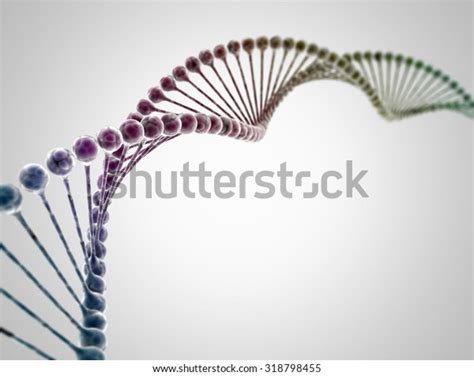 Dna Multi Color 3d Model Stock Illustration 318798455 Shutterstock