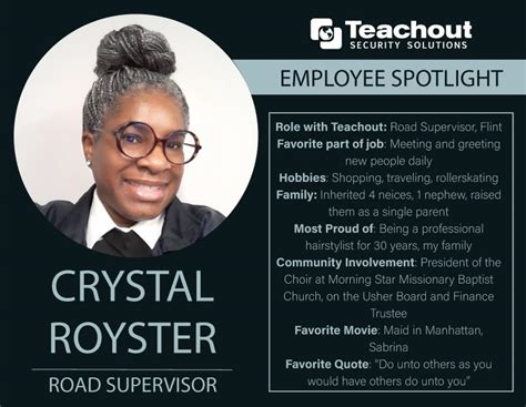 Terry Jones Ma Cpp Pci Psp Chpa Chsp Chep On Linkedin Crystal Is An Outstanding Leader