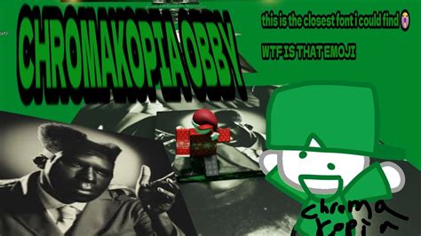 Chromakopia Obby Experience Youtube