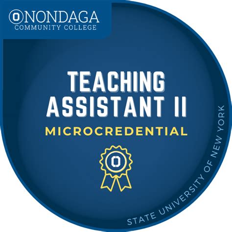 Teaching Assistant Ii Credly