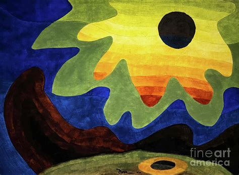 Sun By Arthur Dove 1943 By M G Whittingham
