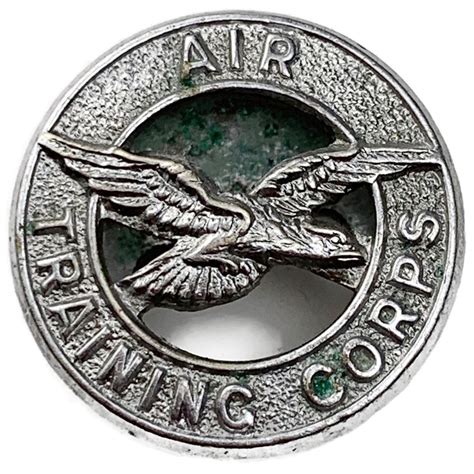 Ww2 Air Training Corps Atc Lapel Badge British Military Badges
