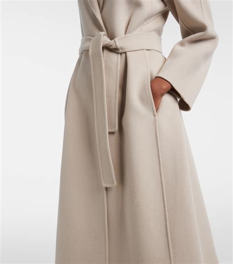 Wool Wrap Coat In Beige S Max Mara Mytheresa