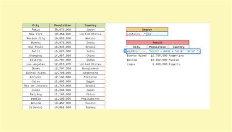 How To Create A Search Box Using Query In Google Sheets 2020