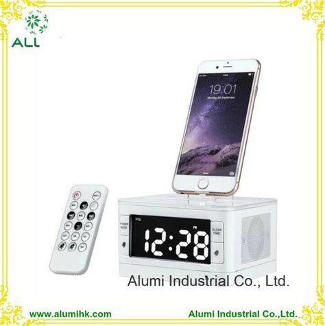 Hotel High Quality Docking Station Alarm Clock Docking Station And