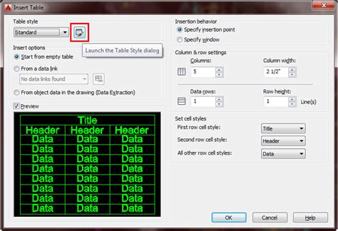 Formatting Data Tables Autocad Tutorial And Videos