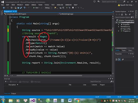 Linq Why Can Use Regex Class Like A Data Source When Declare Stack