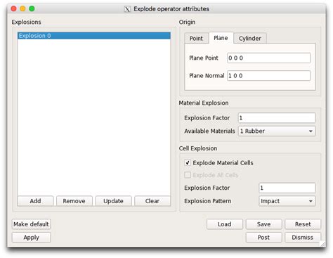 4 3 11 explode operator — visit user manual 3 2 2 documentation